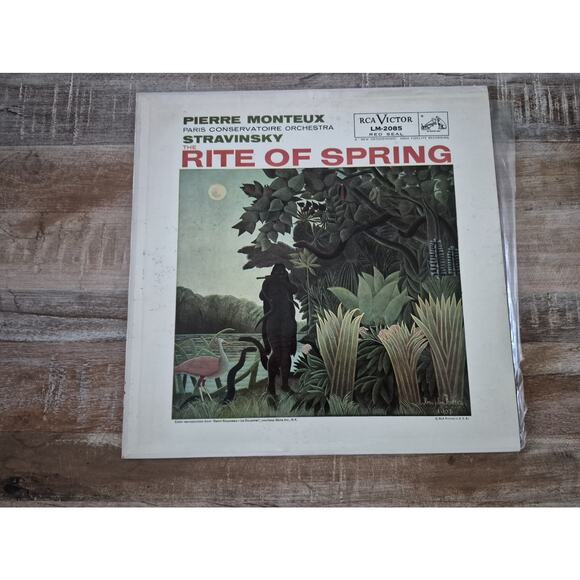 Media | Pierre Monteux Stravinsky The Rite Of Spring 1958 Rca Lm285 ...